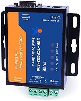 Amazon.com: PUSR RS232 RS485 Modbus RTU to Modbus TCP Gateway Serial to Ethernet Converter USR ...