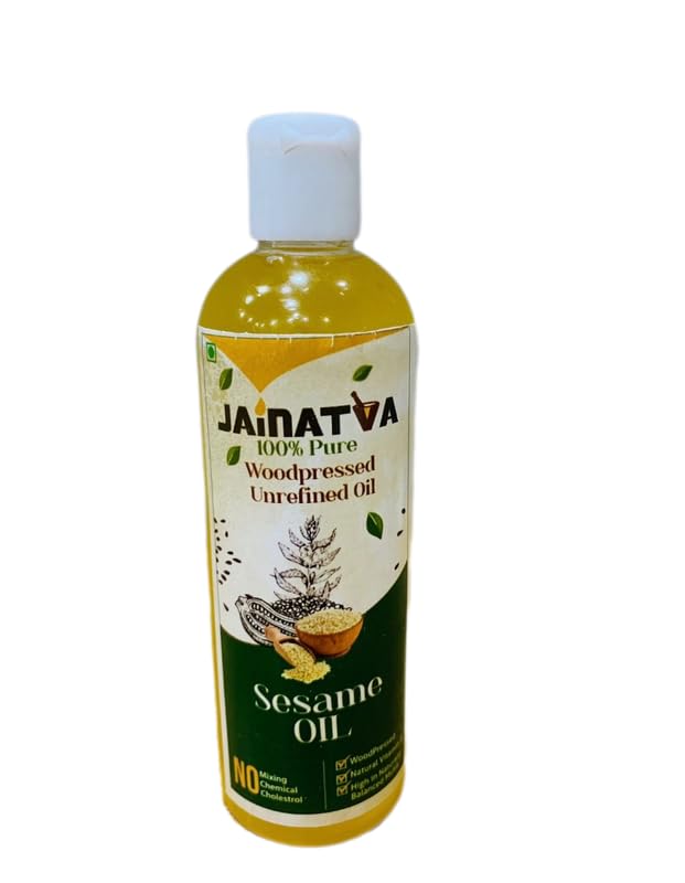 JAINATVA Black Tilli Coldpressed Oil, Pure And Natural Healthy Chemical ...