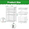 Amazon.com: Sbanmao 4 Drawer Rolling File Cart with Wheels, Mobile ...