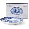 Amazon.com | Spode Blue Italian Pickle Dish - 8.5" Porcelain Appetizer ...