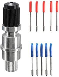 Amazon.com: CB09 CB09U Graphtec Blade Holder Base with 10pcs Graphtec ...