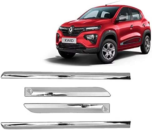 CARSHADE Full Chrome Set of 4pcs Side Beading Side Cladding Compatible ...