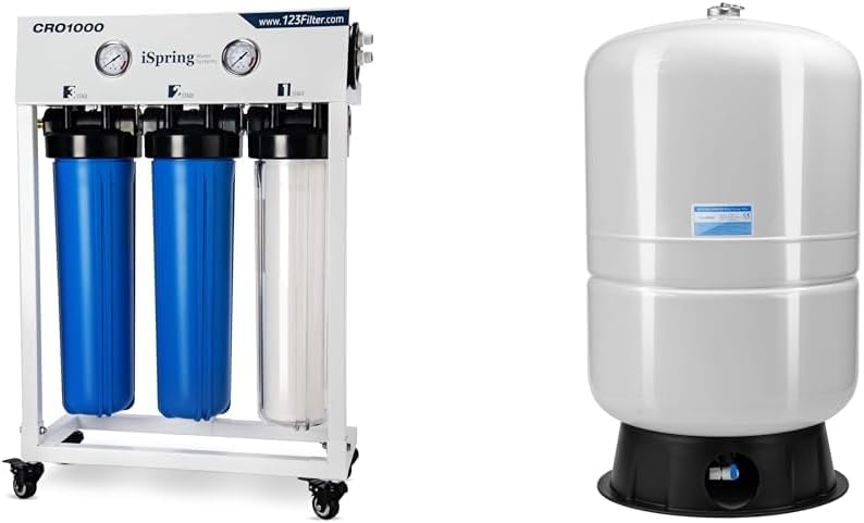 Amazon.com: iSpring CRO1000 4-Stage Tankless Commercial Reverse Osmosis ...
