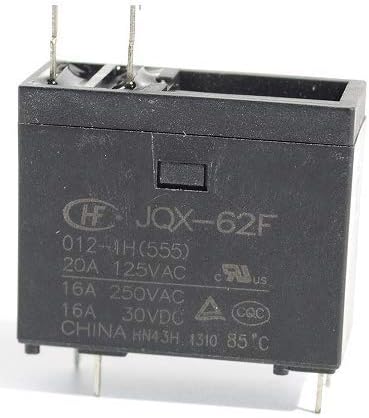 Amazon.com: JQX-62F 012-1H(555) Automotive Relay Minitype Power Relay ...