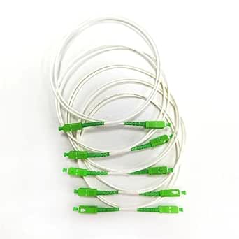 Amazon.com: 10Pcs SC/APC-SC/APC Fiber Optic Path Cord Single Mode ...