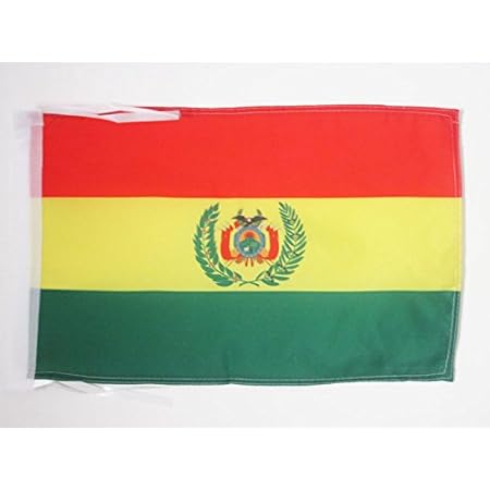 Amazon.com : AZ FLAG Bolivia Flag 18'' x 12'' Cords - Bolivian Small ...