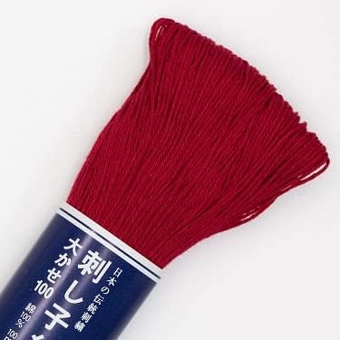 Amazon.com: Olympus Sashiko Thread - 100m Skein - Japanese Embroidery ...