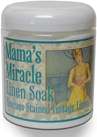 Amazon.com: Mama's Miracle Linen Soak (16 oz.) Gentle Stain Remover for ...