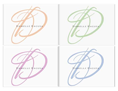 Amazon.com : Customized Note Cards -Set of 24 with White envelopes ...