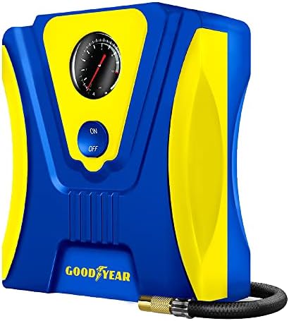 GOODYEAR Portable Car Tyre Inflator Compressor | 3M Cigarette Lighter ...