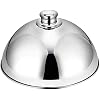 Food Dome Plate Cover Cloche Dinner Plate 10inch Stainless Steel Cloche ...