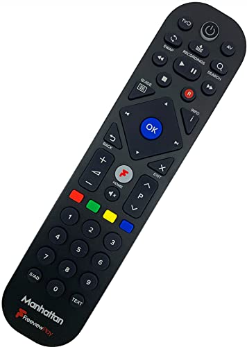 Freeview T3-R Remote Control Compatible with Manhattan Play 4K Smart ...