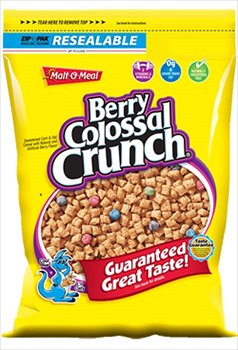 Amazon.com: Malt-O-Meal Berry Colossal Crunch Cereal 23 oz