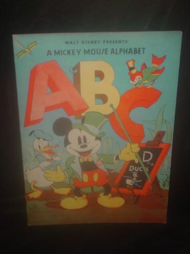 Walt Disney Presents A Mickey Mouse Alphabet ABC ( Whitman 889 ...