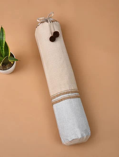 KANYOGA Yoga Mat Cover Bag | Yoga Mat Bag with Lace & Single Color pom ...