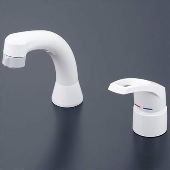 Amazon | 【KM8007】同等品KM8017TK 洗面用シングルレバーシャワーKVK | 浴室設備アクセサリ