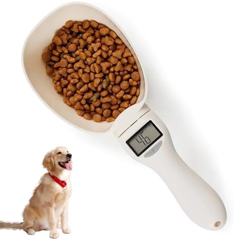 Hojalis Pet Food Measuring Scoop Scale, Kitchen Digital Food Measuring ...
