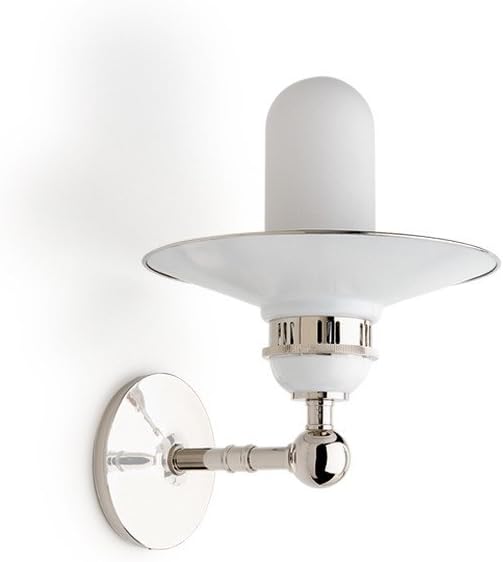 Waterworks Gilbert Wall Mounted Single Arm Sconce with Cylinder Shade ...