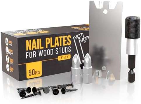 Wire Protector & Nail Plate Kit: Complete solution with nail guards for ...