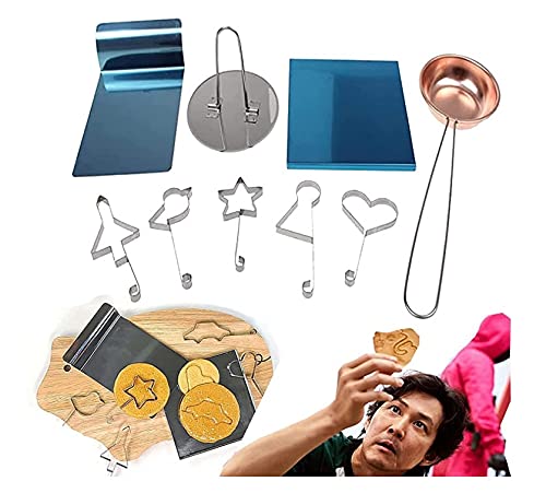 Buy Squid Game Sugar Pie Kit, Squid Game Dalgona Kit, Korean Sugar ...