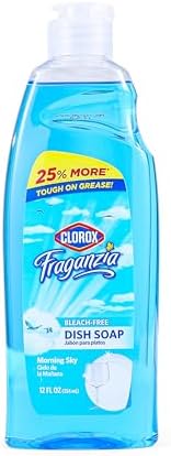 Amazon.com: Clorox Fraganzia Liquid Dish Soap | Smells Great and Cuts ...