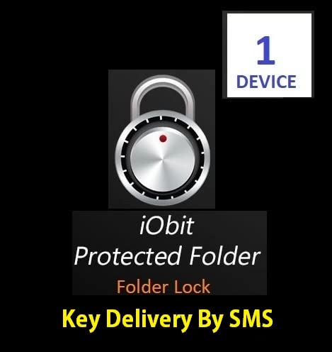 IObit Protected Folder Pro Folder Lock 2022 1PС 1 Year Key (SMS Delivery & Amazon Message ...