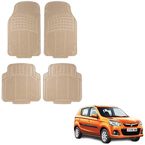 Autokaar All Weather Rubber Car Floor Mat, Anti Skid PVC Car Foot Mat ...