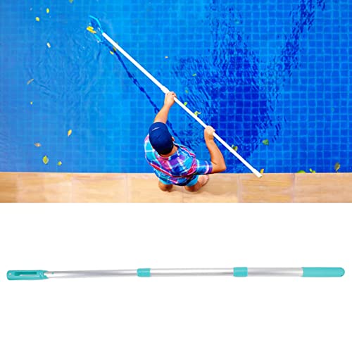 AUHX Swimming Pool Pole, High Hardness Detachable Swimming Pool Rod ...