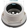Brushed No Caulk Shower Drain, Welsan PVC Compression Shower Floor ...