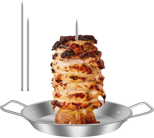 Vertical Kebab Skewer Stand Stainless Steel Chicken Skewers Vertical ...