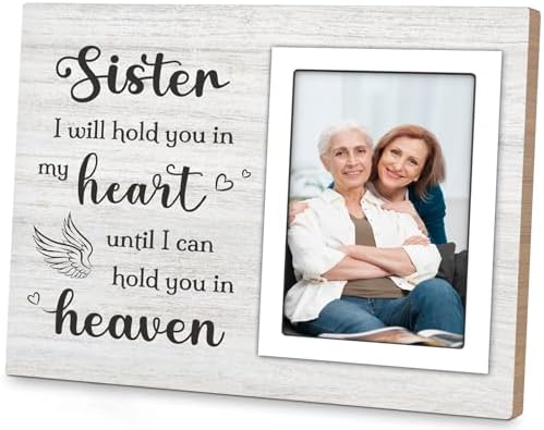 Amazon.com - Milcier Loss of Sister Sympathy Gifts, In Loving Memory ...