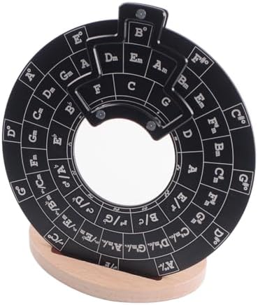 Amazon.com: Rockhouse Circle of Fifths Wheel Metal Melody Tool Chord ...