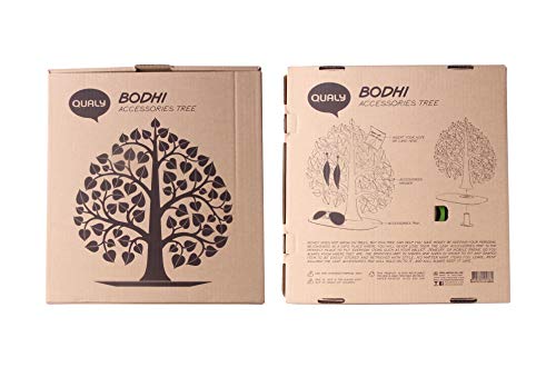 Bodhi Key Note Tray with Tree in Black for Jewellery 35x32cm – BigaMart