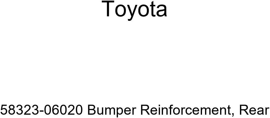 Amazon.com: Genuine Toyota 58323-06020 Bumper Reinforcement, Rear ...