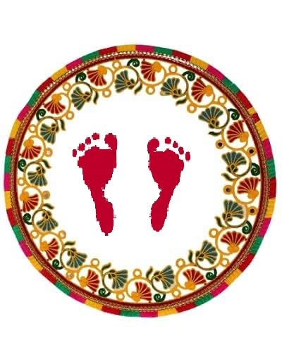 XENON VENTURE Welcome Baby and Brides Wedding Hand and Foot Print kanku ...