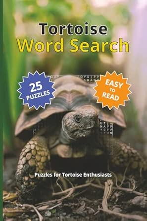 Tortoise Word Search Puzzle Book: Discover the Amazing World of ...