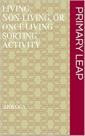 Amazon.com: Living, non-living, or once living sorting activity eBook ...