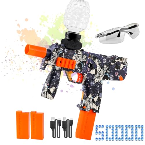 Splatrball Srb400 Rechargeable Battery Powered Water Bead Gel Ball ...