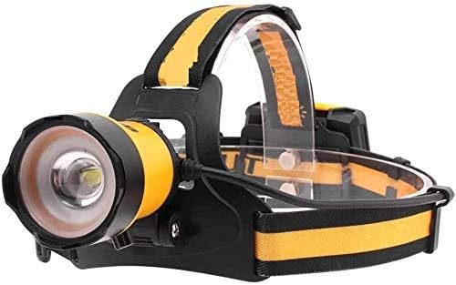 Amazon.com: LED Rechargeable Headlamp Adjustable Headband IPX4 ...