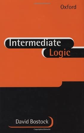 Amazon | Intermediate Logic | Bostock, David | Logic