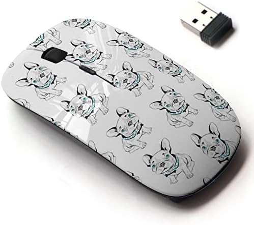 Amazon.com: 2.4G Wireless Mouse with Cute Pattern Design for All ...