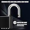 Diyife Heavy Duty Combination Padlocks Outdoor, [Weatherproof] 51.5mm ...