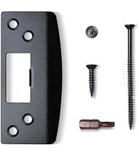 MOSECYOU Standard Strike Plates with Repair Kits, Door Latch Restorer ...