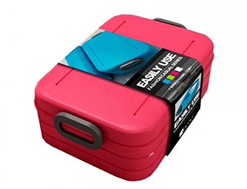 Hot Sales Creative Portable Plastic Picnic/School/Office Meal Box Lancheira 3 Colors Bento ...