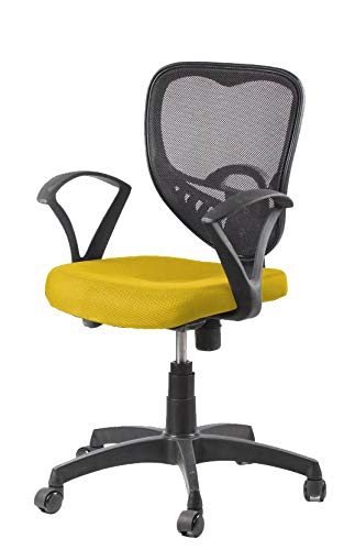 SEAT CHACHA ® Silver pan Back Home Office revolving Chair (Standard ...