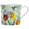 Amazon.com: Grace Teaware Bone China Coffee Tea Mugs 10-Ounce, Assorted ...