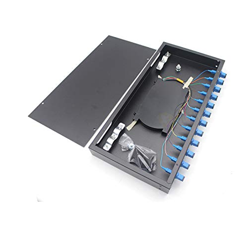 12-24 core SC/FC/ST/LC rack mount Splicing Fiber Optic patch panel (12 ...