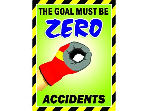 The Goal Must be Zero Accidents Water Proof signture Board (Sun Board ...