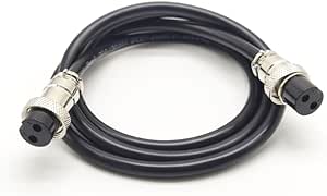 Amazon.com: GX16 2 Pin Cable Double Female Head Aviation Cordset, GX16 ...