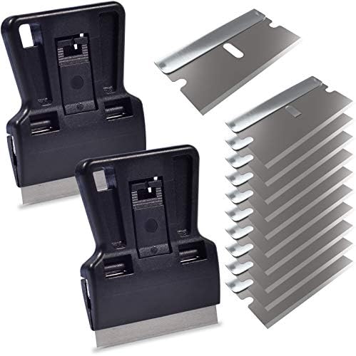 Amazon.com: XW 7-Pack Razor Scraper Set, 4 PCS All-Metal Razor Blade ...